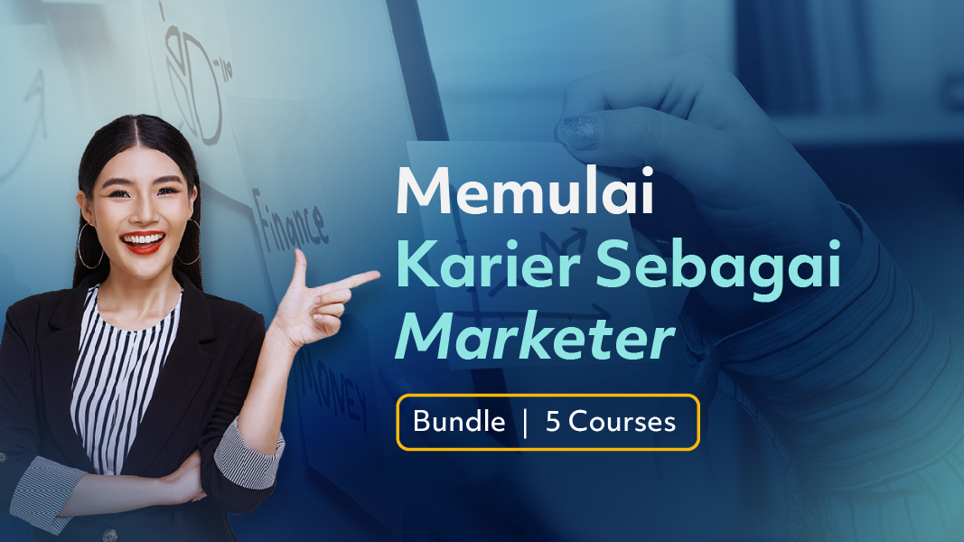 Paket Kelas Memulai Karier Sebagai Marketer Online, Hemat 50%