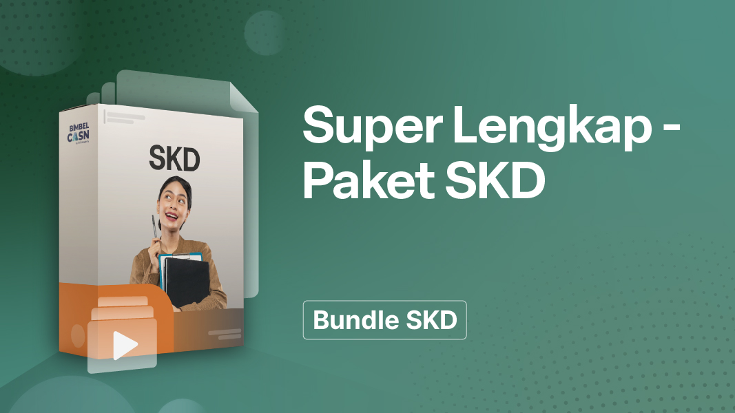 Paket Kelas Super Lengkap - Paket SKD Online, Hemat 50%